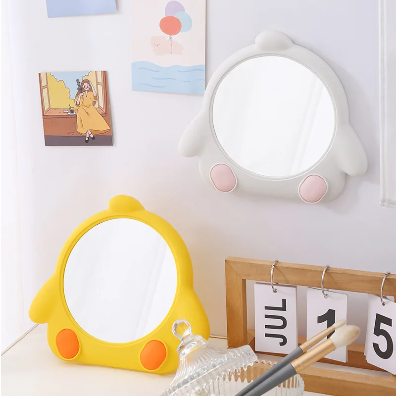 Kawaii Chicken Desk Mirror for Girls Cosmetic Wall Mirror Cartoon Cute ...