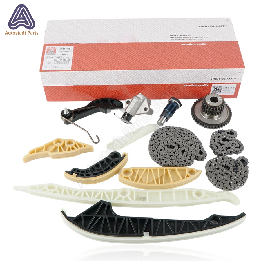 Car Timing Chain Repair 12-piece Set KIT For EA888 Gen2 Engine Audi VW ...