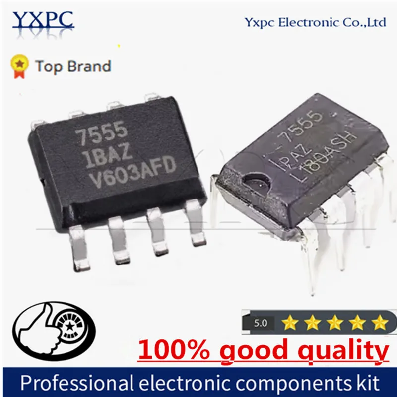10pcs-ICM7555IPAZ-DIP-8-ICM7555-DIP-7555-ICM7555IPA-DIP8-7555IPAZ ...