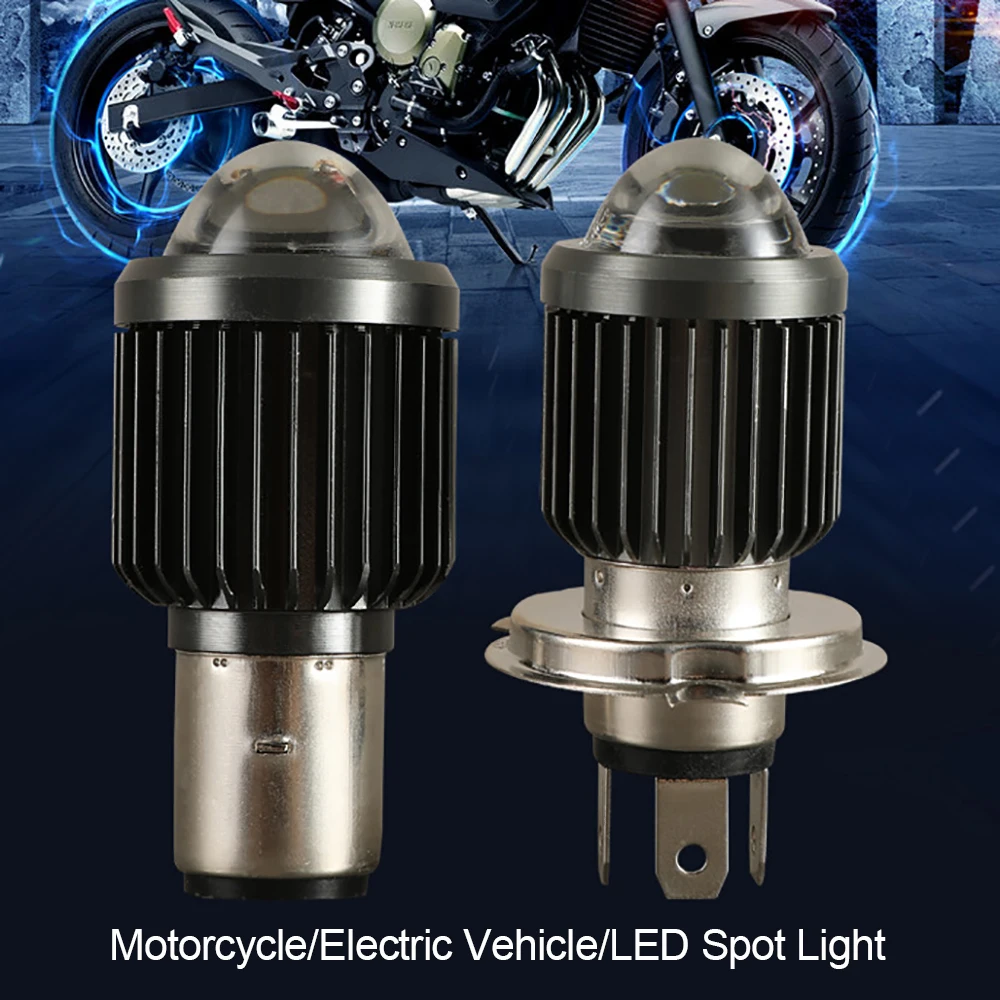 10000lm H4 Led Motorcycle Headlight Bulbs H6 Ba20d Led Lamp Moto ...
