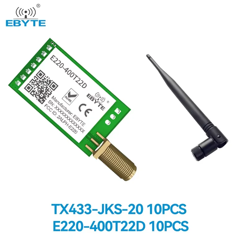 10PCS SEMTECH LLCC68 LoRa Wireless Module 433/470MHz 22dBm Long Range ...