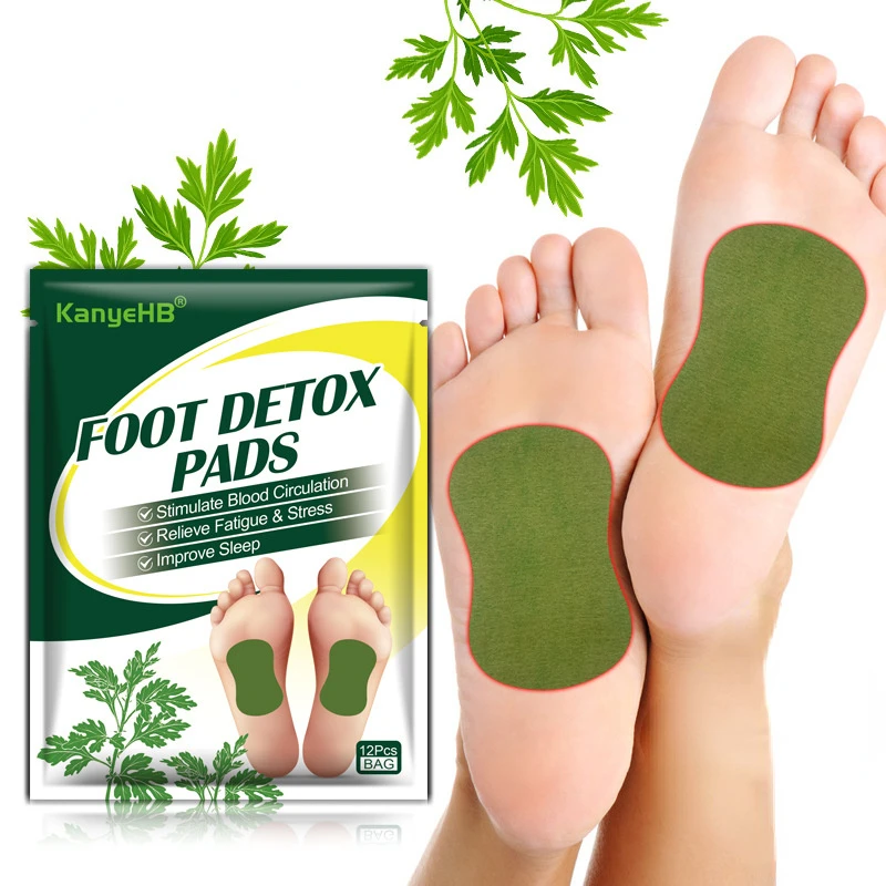 Wormwood-Foot-Detox-Pads-Heel-Fatigue-Pain-Relieving-Plaster-Relieve ...