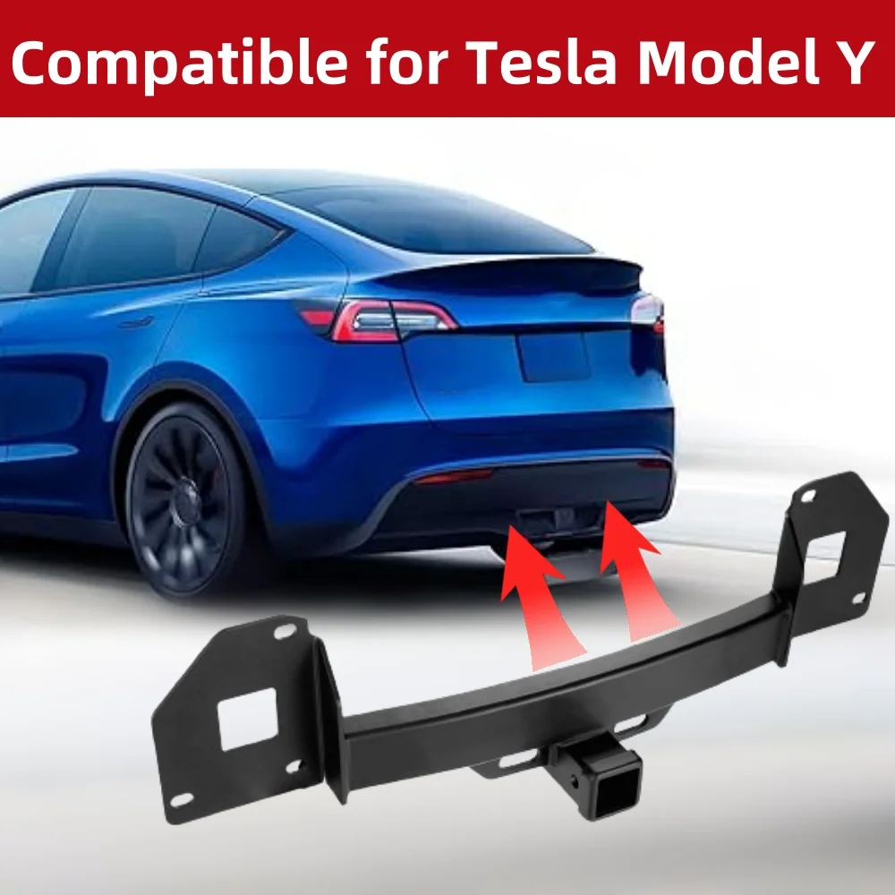 Compatible-for-Tesla-Model-Y-Tow-Hitch-Tow-Hook-Adapter-Tow-Hook-Rear ...
