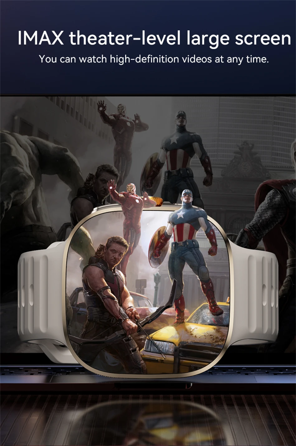 5G/4G All-Network Smart Watch 2.4 inch AMOLED 2100mah Battery 8GB+128GB RAM 1000W Camera GPS ...