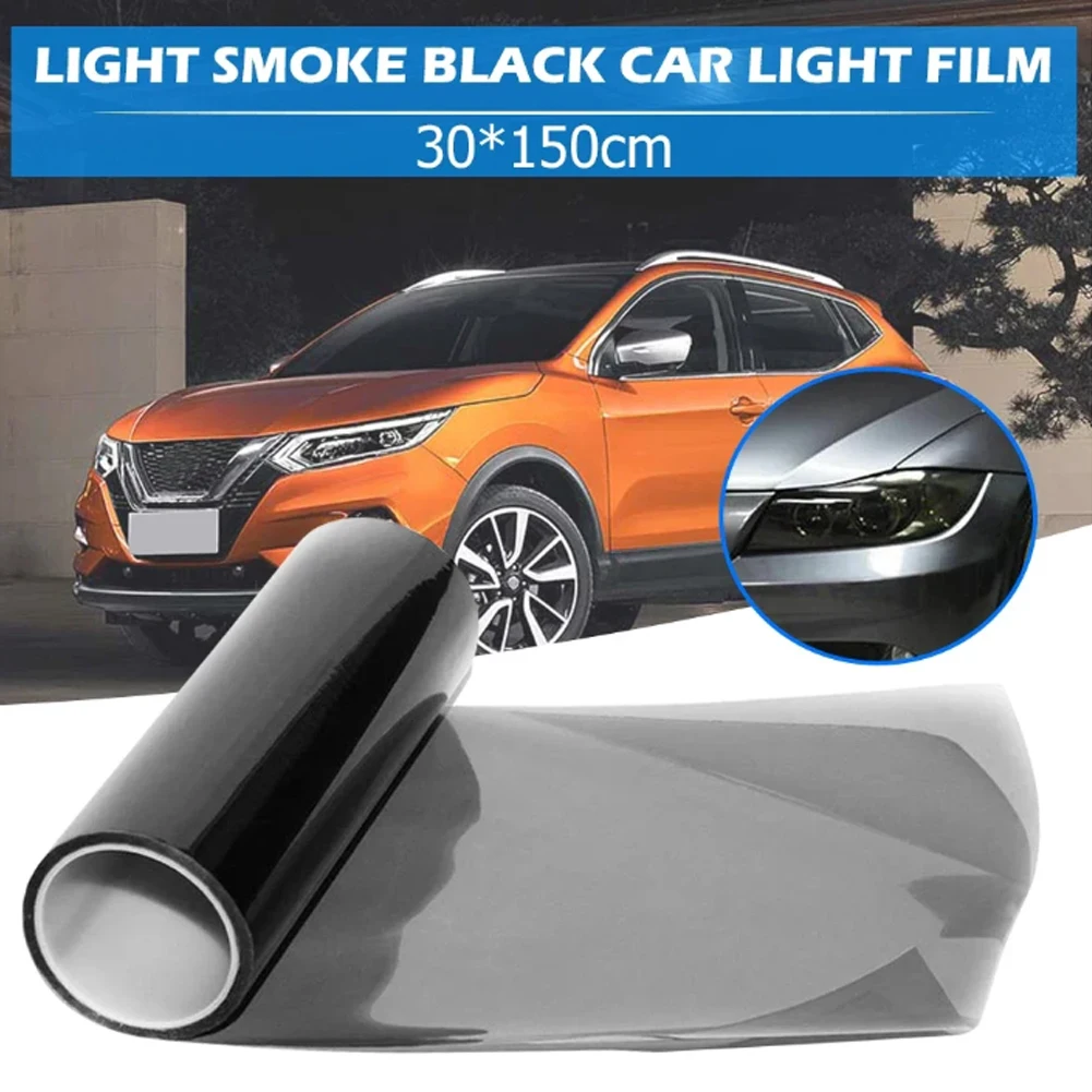 Light Smoke Black Tint Film Vinyl Sticker For Car Headlights Or ...