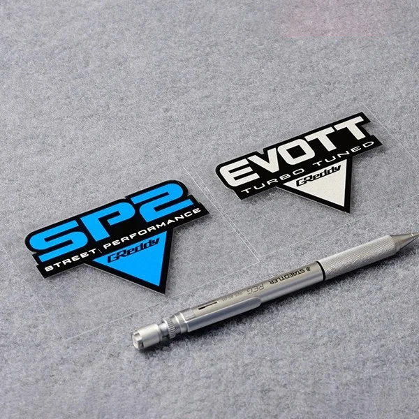 Car-Stickers-for-Greddy-Sponsor-Performance-SP2-EVOTT-exhaust-Applique ...