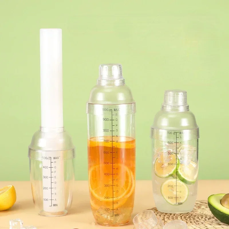 New Shake Cup Four-stage Milk Tea Tool Set Bartender Shaker Cup Hand ...