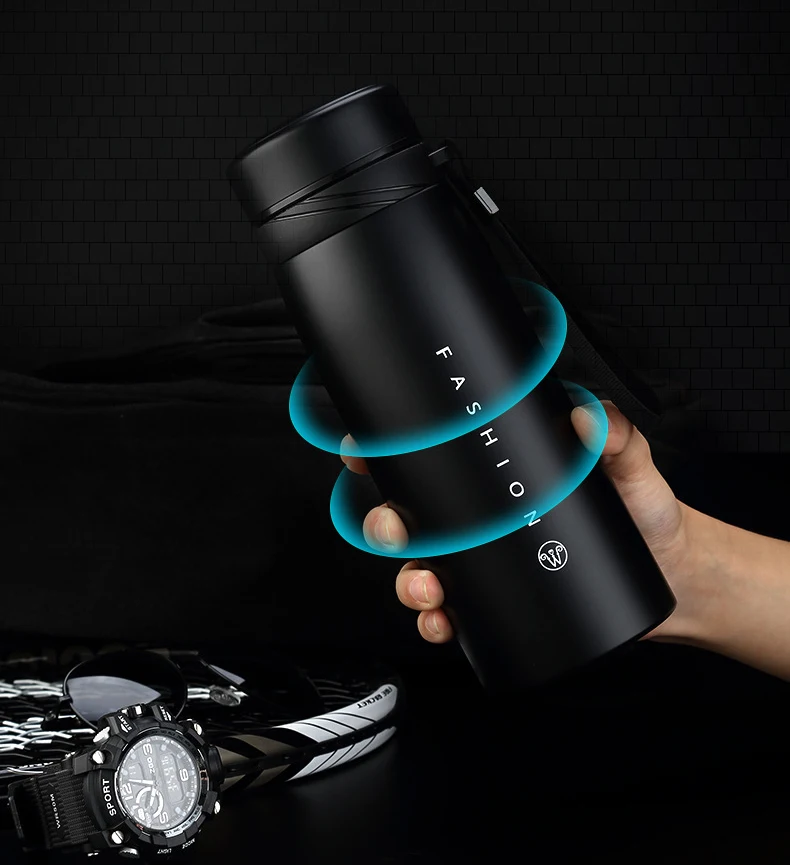 GOURDE BIDON,Gold Thermo Bottle-900ml--Bouteille isotherme thermique en ...