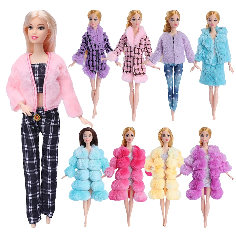 Ropa-para-mu-ecas-Barbie-vestido-su-ter-pantalones-conjunto-de-ropa ...