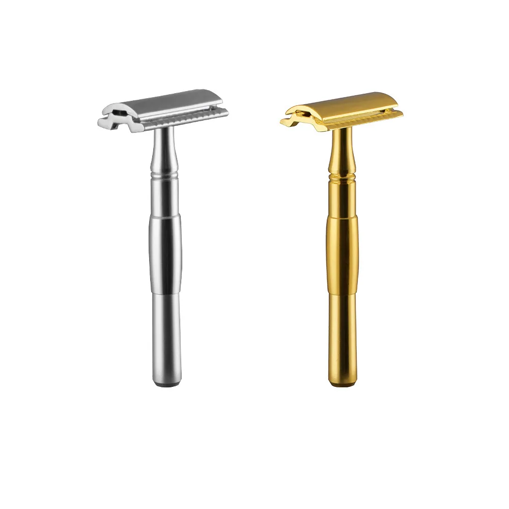 Aluminum-alloy-handle-Double-Edge-Safety-Razor-High-Quality-Classic ...