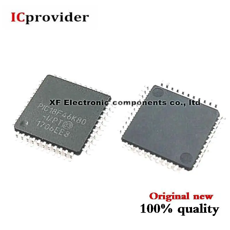 10 piezas PIC18F46K80 I/PT PIC18F46K80 18F46K80 MCU 8BIT 64KB FLASH TQFP44.|flash flash ...