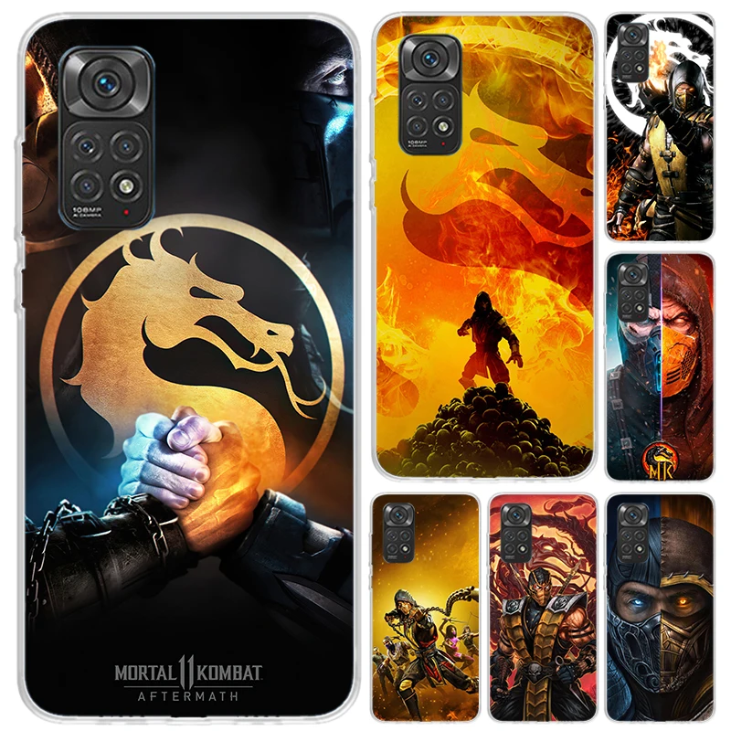 Mortal-Kombat-Phone-Case-for-Xiaomi-Redmi-Note-13-12S-12-11S-11-11T-11E ...