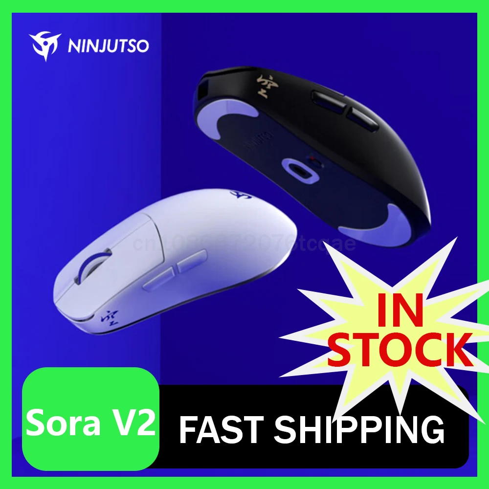 Ninjutso-Sora-V2-Mouse-Dual-Mode-2-4ghz-Wireless-Mouse-Lightweight ...