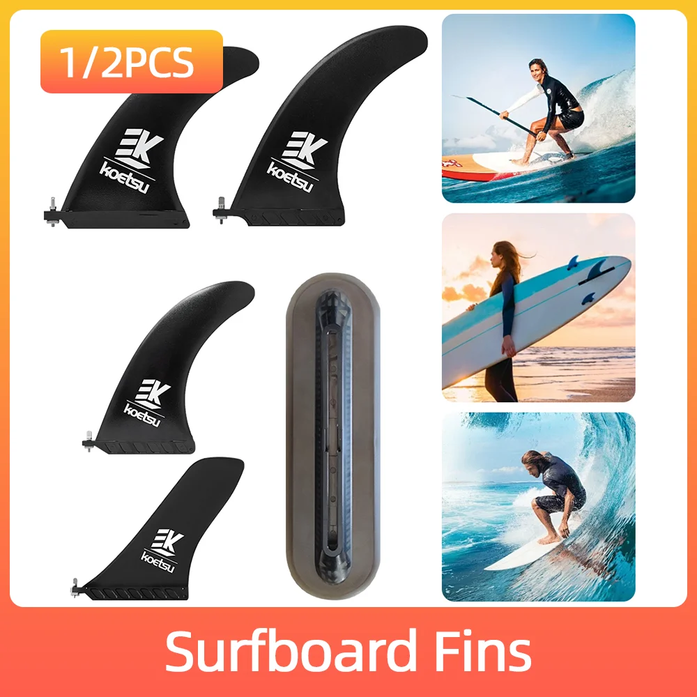 8-9-10-Inch-Surfboard-Fins-with-Fin-Screw-SUP-Fin-Detachable ...