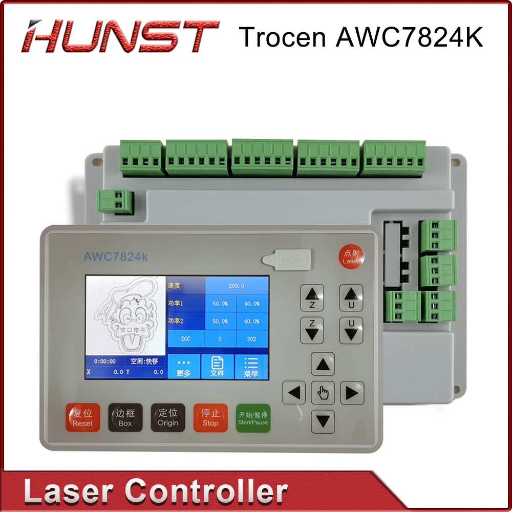 Hunst-AWC708C-Lite-DSP-CO2-Laser-Control-Display-Panel-Upgrade-to ...