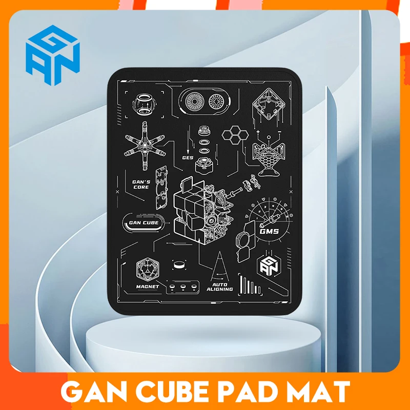 CubeFun-GAN-Cube-Pad-Mat-Hand-Painted-320-250mm-Speed-Cube-Training ...