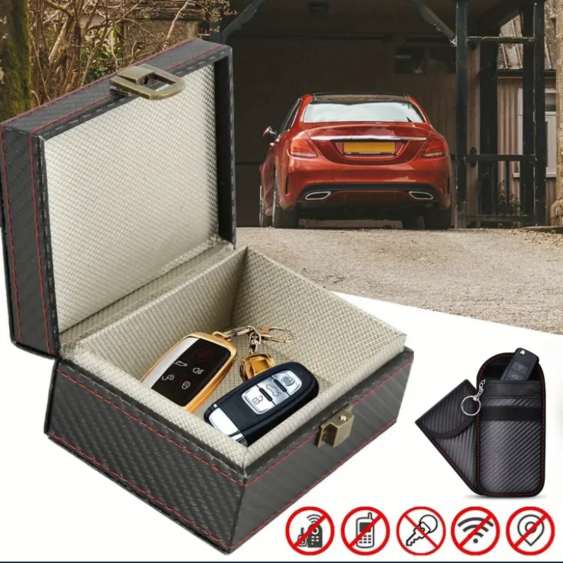 Car-key-box-car-signal-blocking-box-faraday-cage-anti-theft-blocking ...