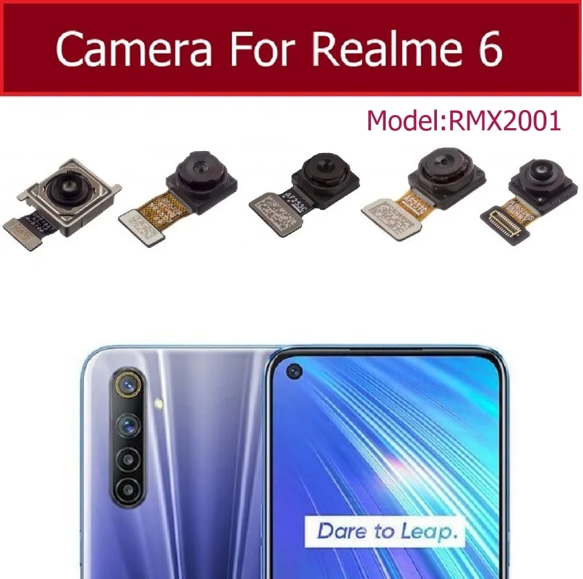 For-OPPO-Realme-6-6i-6S-RMX2001-RMX2002-RMX2040-Rear-Front-Rear-Camera ...