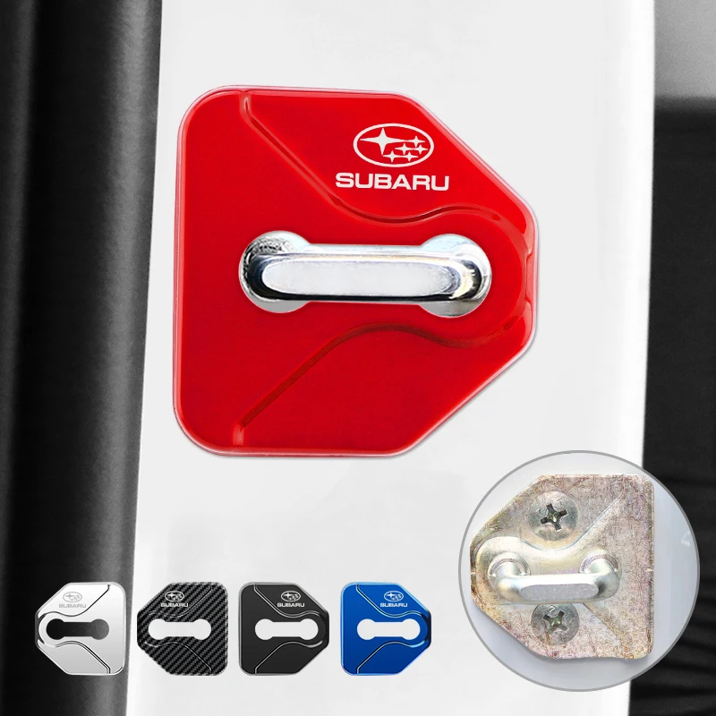 4pcs-Car-Styling-Door-Lock-Protective-Cover-For-SUBARU-WRX-STI-Forester ...