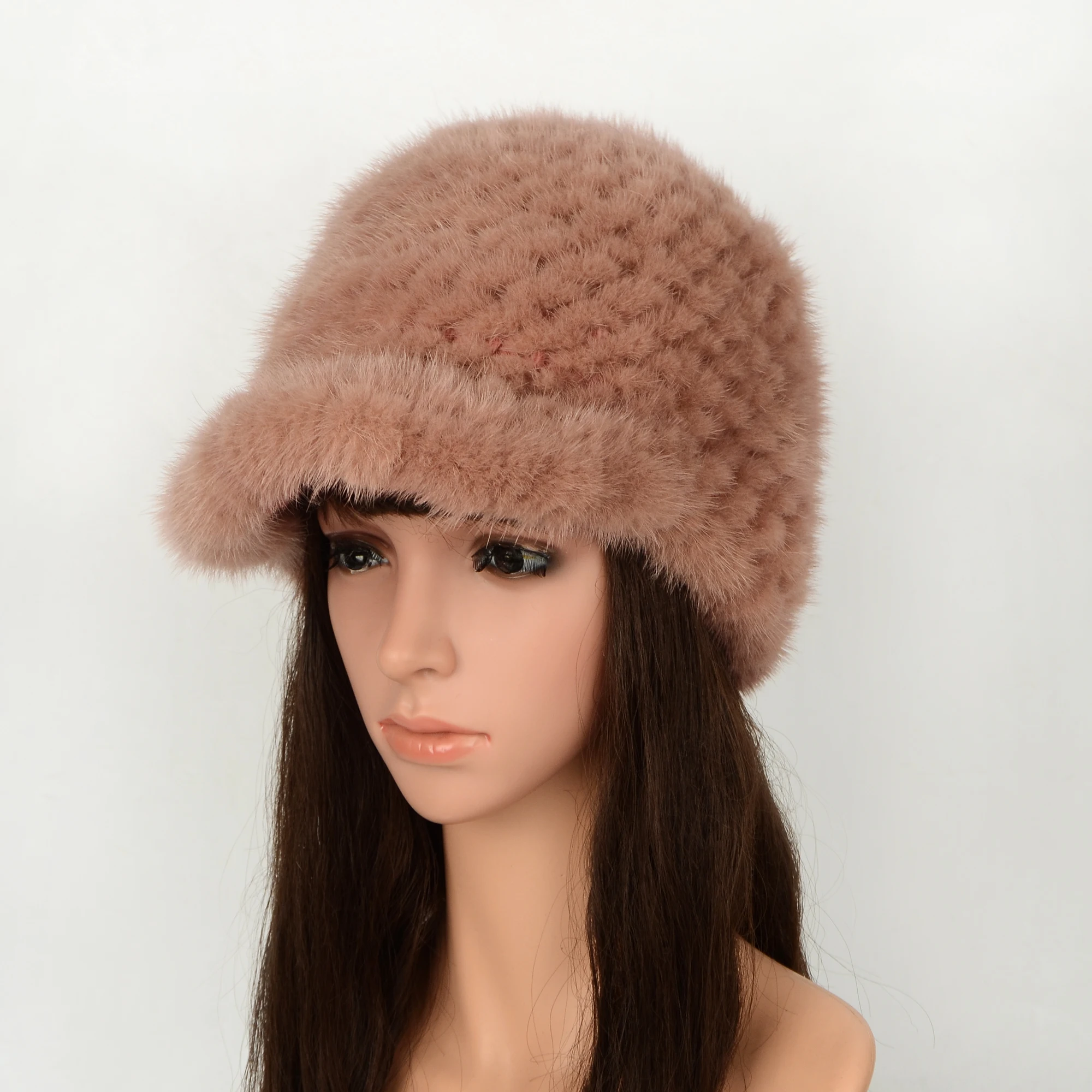 2023-Real-Mink-Fur-Hats-Imported-Whole-Mink-Fur-Hat-Luxury-Female-High ...