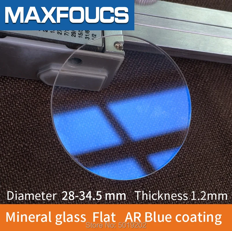 28-34-5mm-Flat-Watch-Crystals-Blue-AR-Coating-28mm-29mm-30mm-31mm-32mm ...