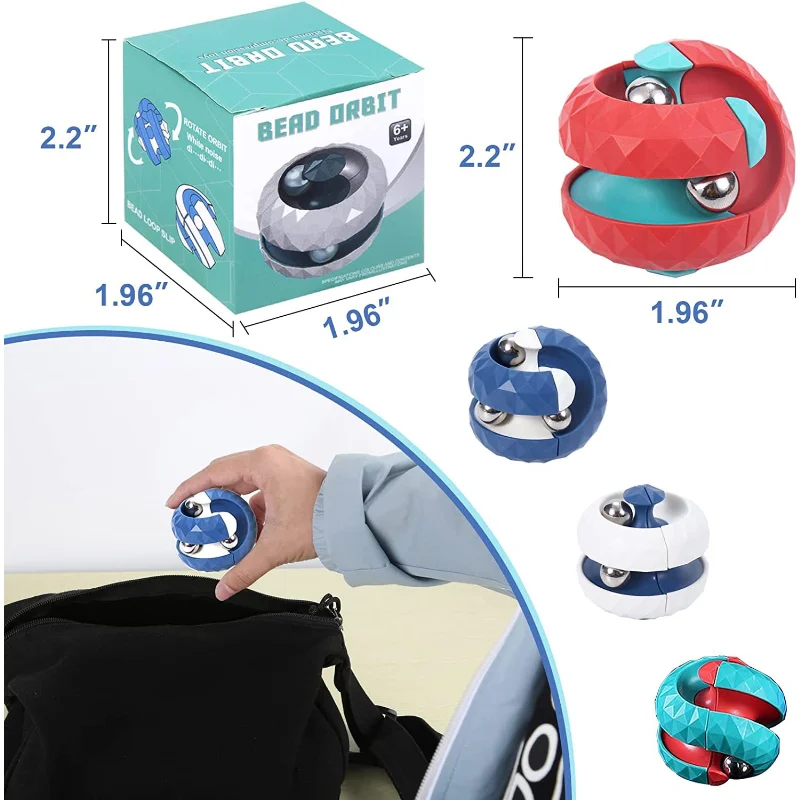 Fingertip Marmor Gyro Track Magie Cube Erwachsene Track Flipper Finger ...