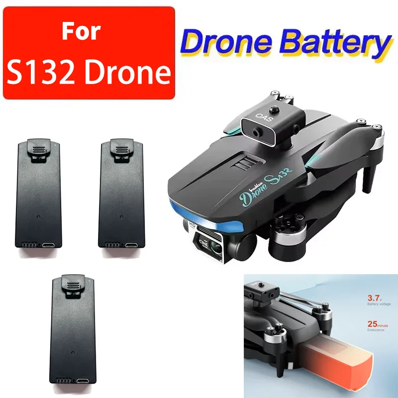 S132-Drone-S132Pro-GPS-RC-Quadcopter-Spare-Parts-3-7V-1800mAh-Lithium ...