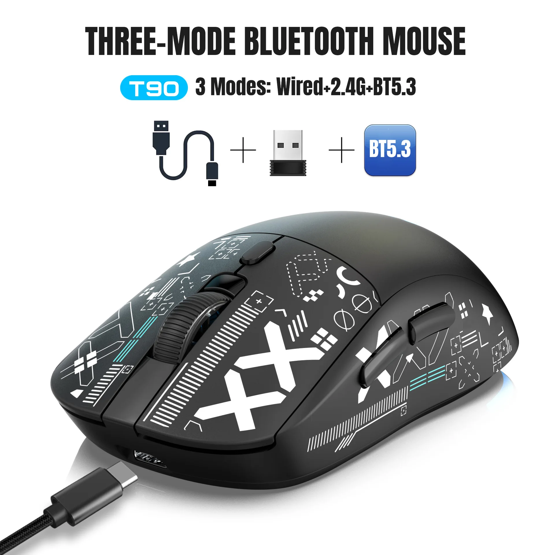 3-Modes-Bluetooth-Gaming-Mouse-Rechargeable-2-4G-USB-Wireless-RGB ...