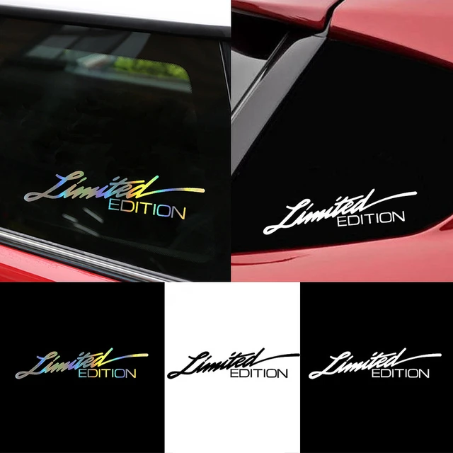 Limited Edition Car Sticker
