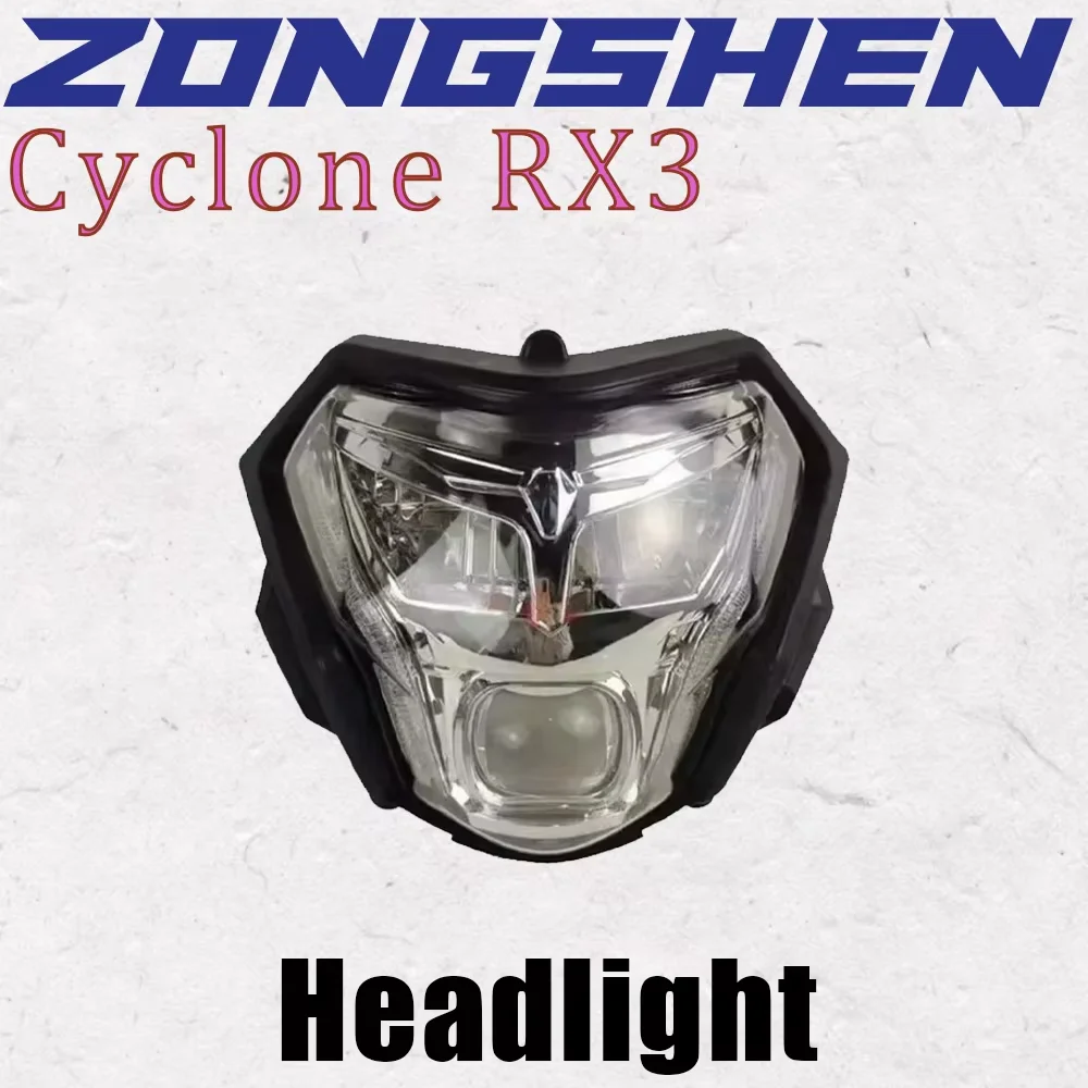 NEW Fit ZongShen Cyclone RX3 All Years Front Head Light Lamp Headlight ...