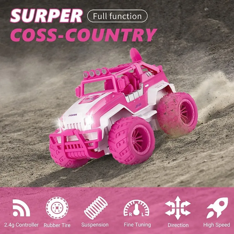 Pink Remote Control Truck