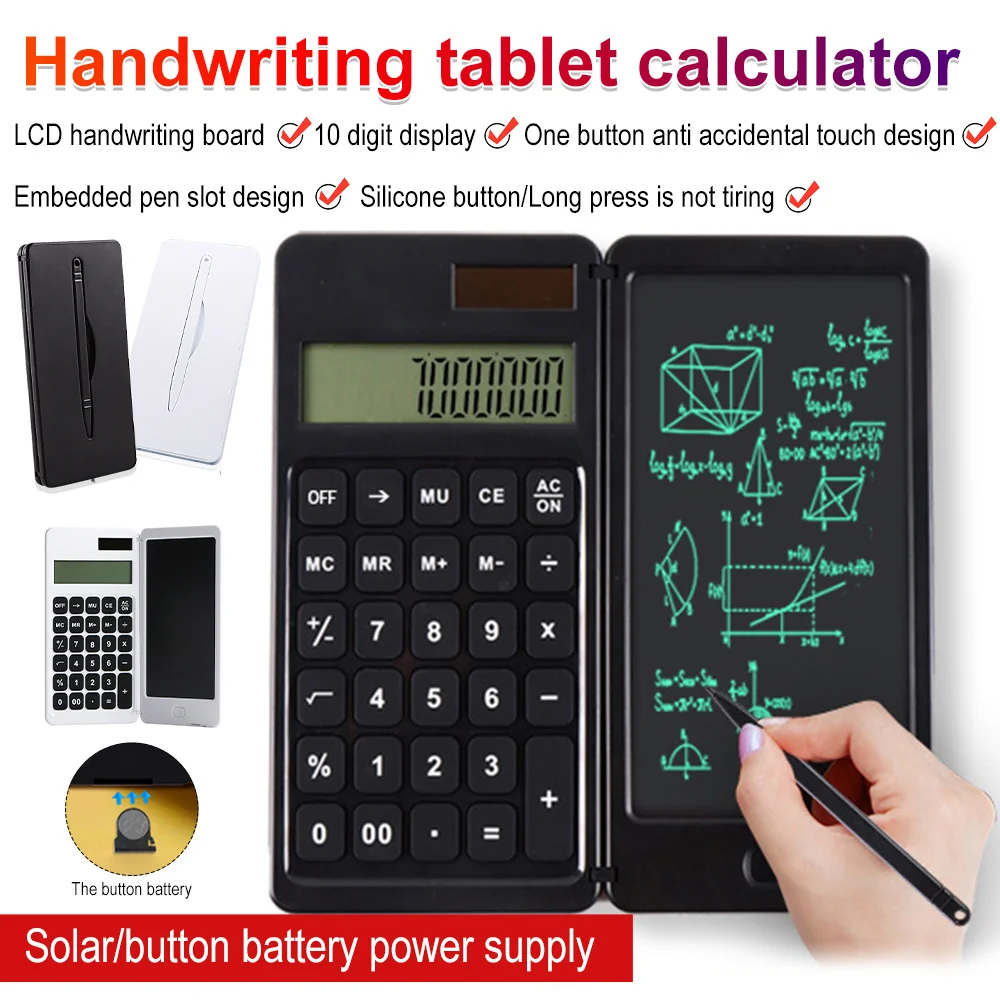 6.5 inch Creative LCD Writing Tablet with Calculator Digital Drawing ...