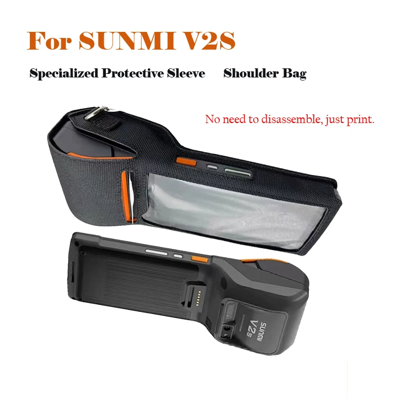 Cubierta-protectora-para-SUNMI-V2S-Smart-Terminal-PDA-Shouler-Bag-funda ...