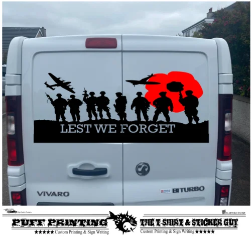 Lest-We-Forget-LARGE-Car-Van-Window-Vinyl-Decals-Stickers-Poppy-Camper ...