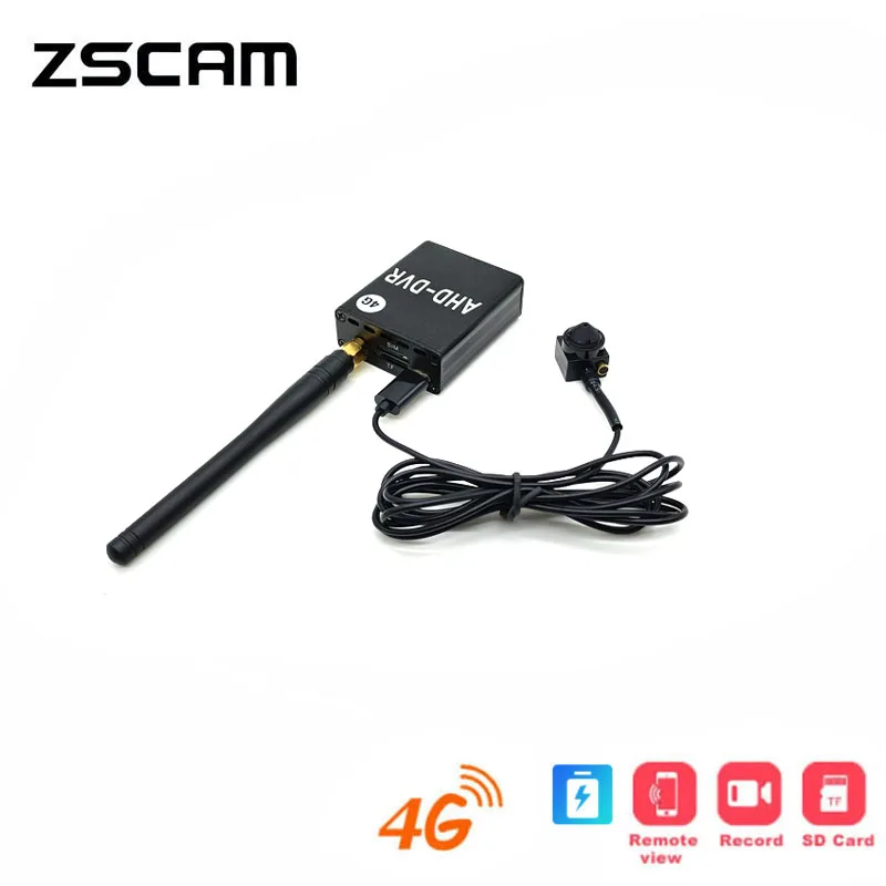 1MP/2MP 3G/4G LTE Mini IP Camera 4G SIM Card Portable CCTV Pinhole ...