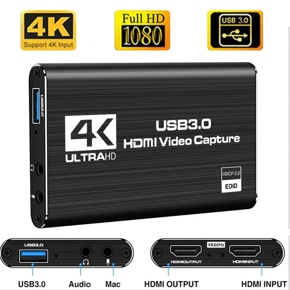 4K-USB-3-0-Video-Capture-Card-HDMI-compatible-1080P-60fps-HD-Video ...