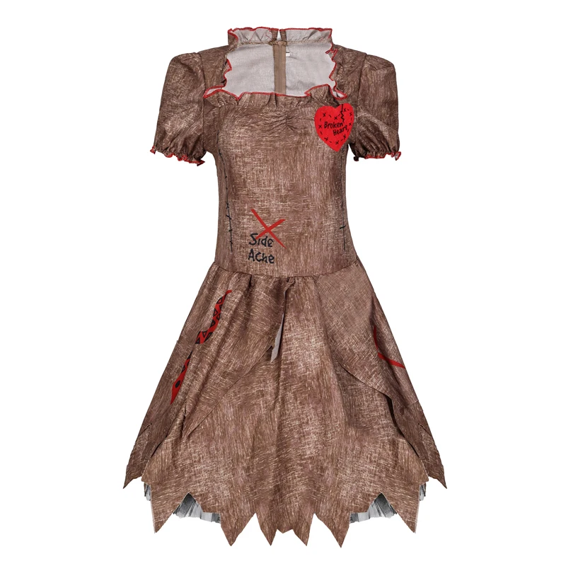 Creepy Broken Doll Costume