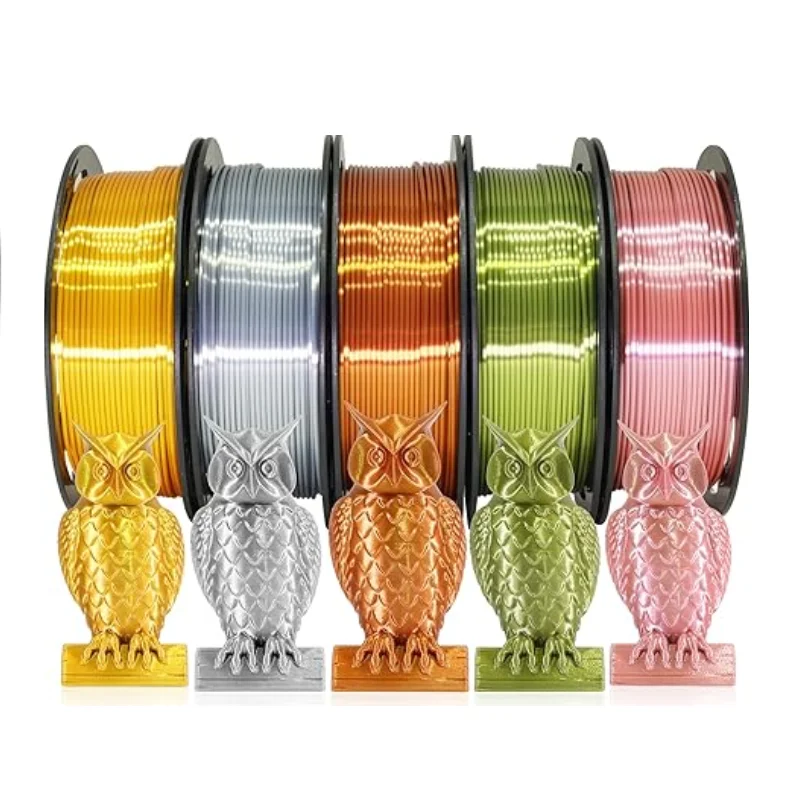 250G 3D Printer Filament PLA 1.75mm 1kg Silk Filament PLA Multi 3D ...