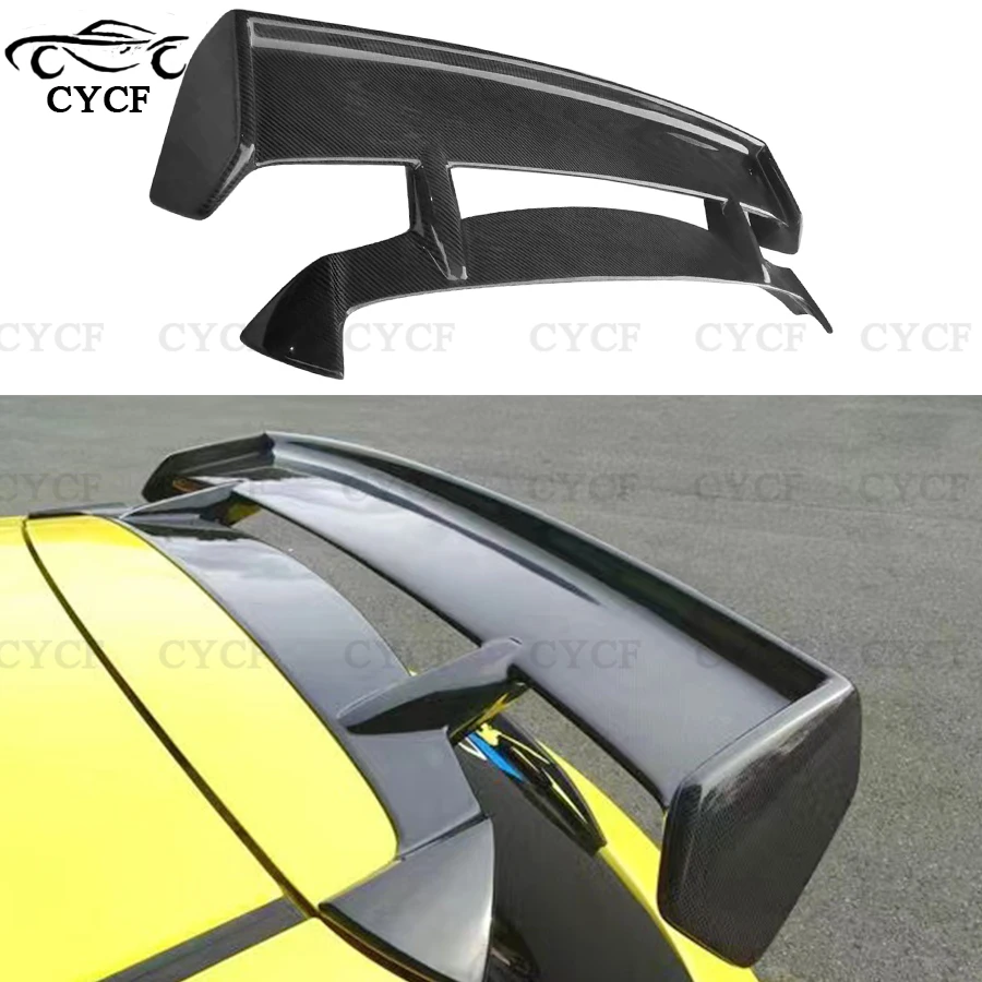 High-quality-Real-Carbon-Fiber-Car-Rear-Trunk-Spoiler-For-Suzuki-Swift ...