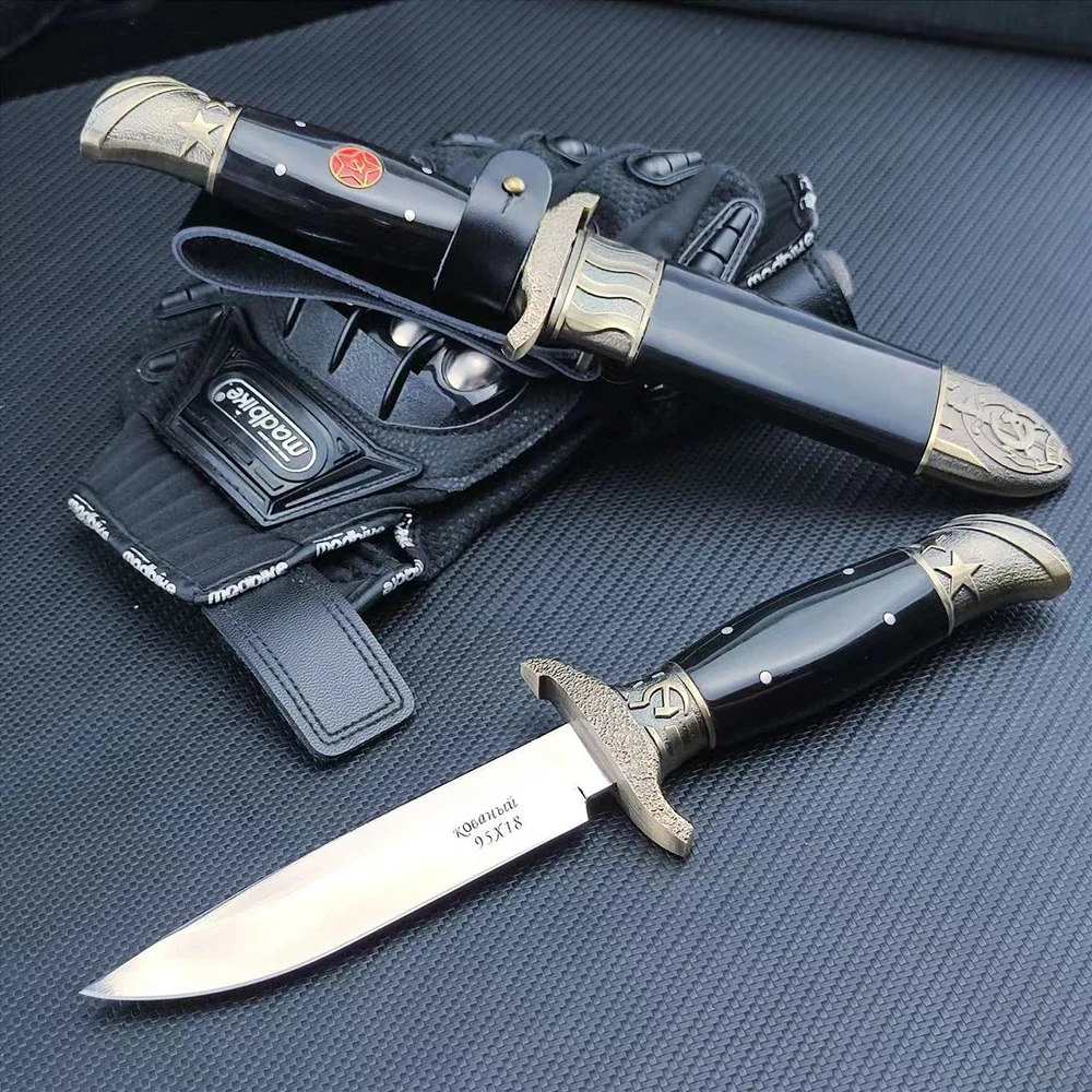 Russian-Nkvd-Ussr-Finka-NKVD-Tactical-Combat-Straight-Knife ...