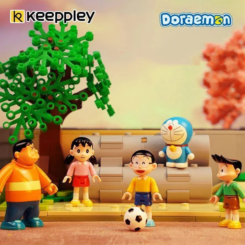 keeppley-building-blocks-Doraemon-model-Kawaii-assembly-toy-Nobita-Nobi ...