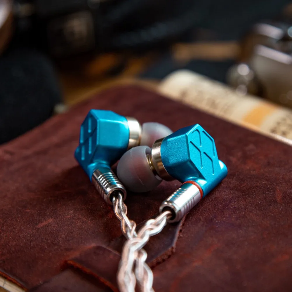 SENFER MT200 Titanium Plated Diaphragm Dynamic In Ear Earphones Audiophile IEMs Headphones ...