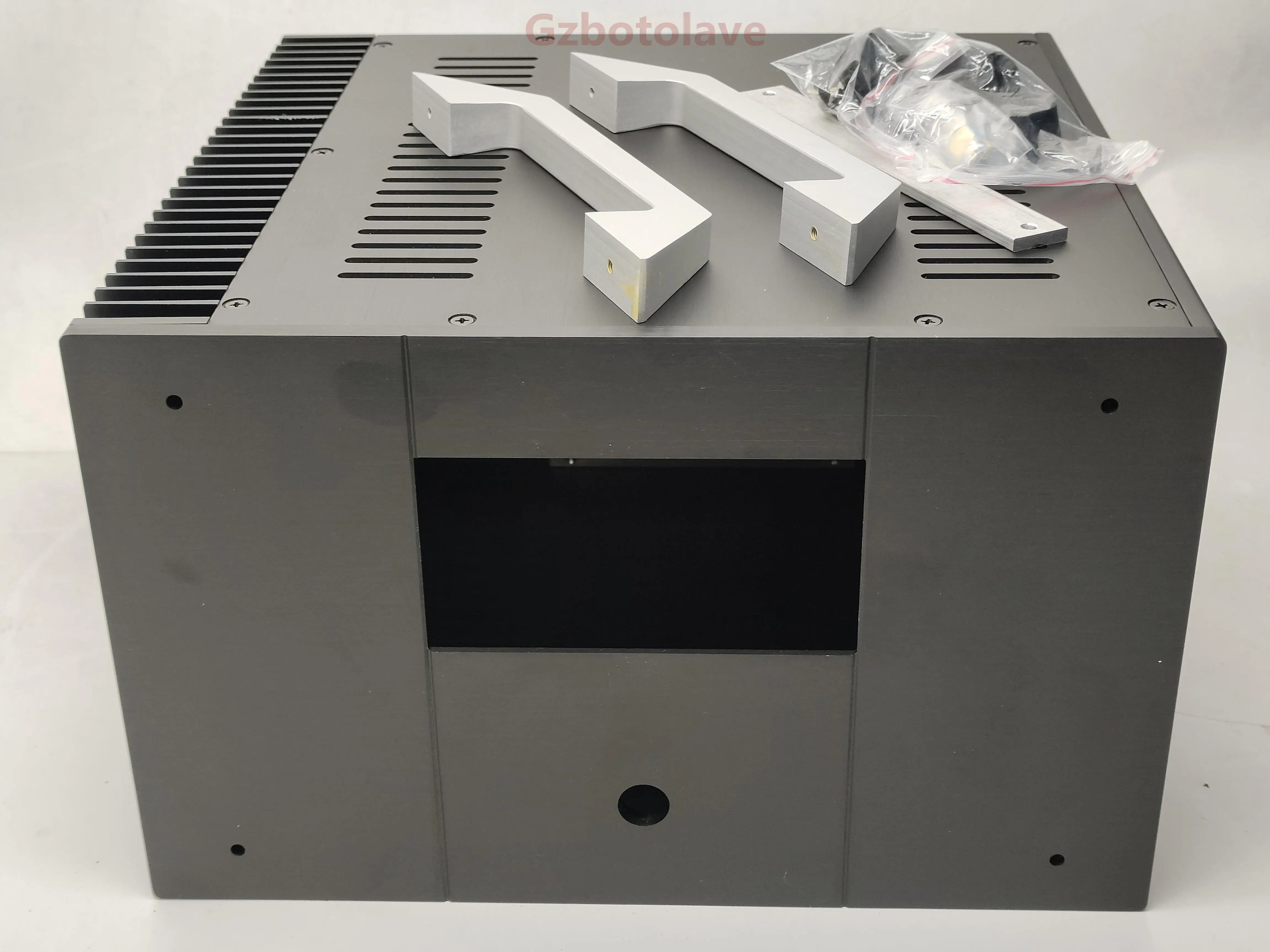 1-pcs-beautiful-Full-aluminum-post-amplifier-DIY-chassis-single-side ...