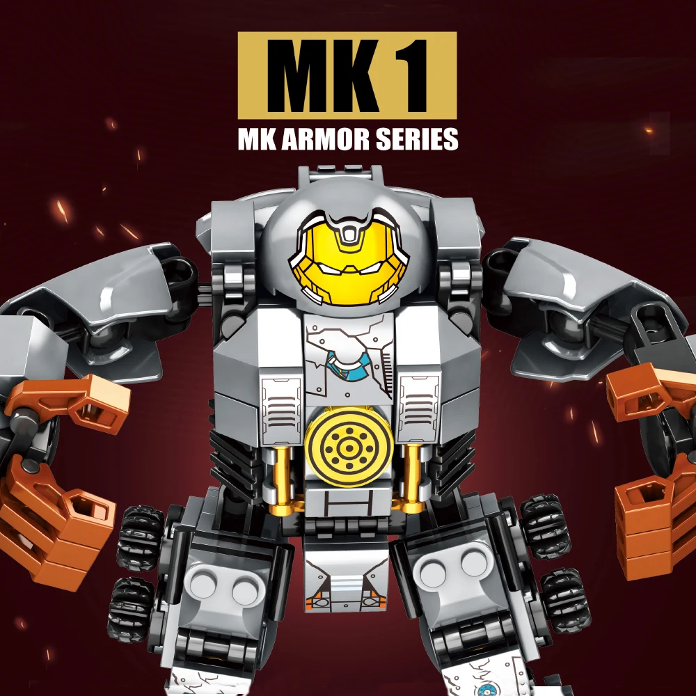 Lego Marvel Iron Man Mark 1