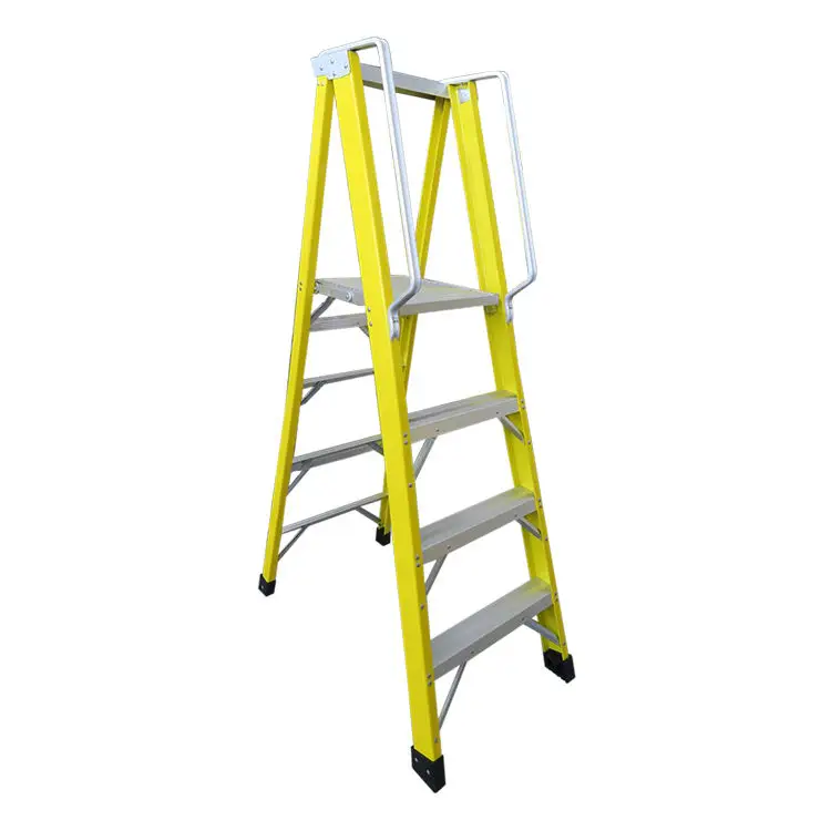 4-steps-3-steps-Portable-Industrial-Fiberglass-Platform-Step-Ladder ...
