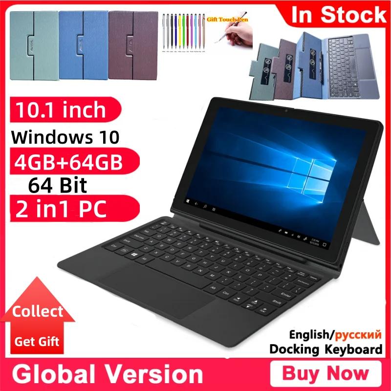 New-Sales-10-1-INCH-64-Bit-2in1-Mini-Notebook-4GBDDR-64GB-ROM-B1 ...