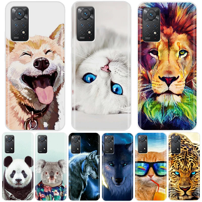 Redmi-Note-11-4G-Case-For-Xiaomi-Redmi-Note-11S-11-Shockproof-Soft-Tpu ...