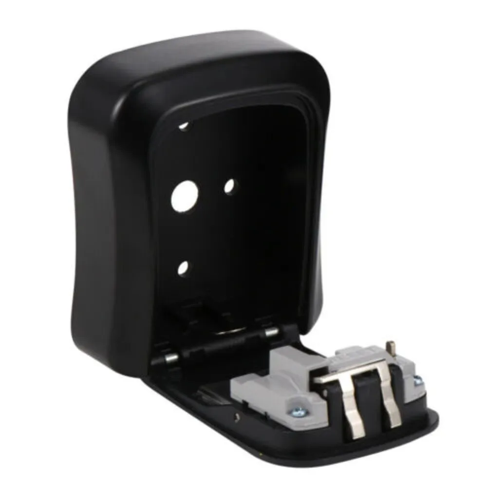 Wall Mounted Safe, 4 Combination Safe Outdoor Security Key Lock Box ...