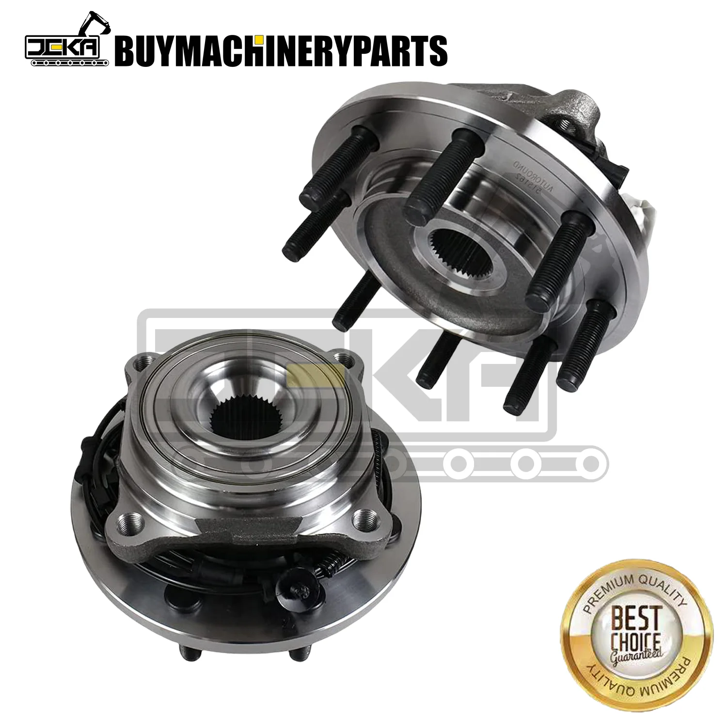 515162-paquete-de-2-Conjunto-de-buje-y-rodamiento-de-rueda-delantera ...