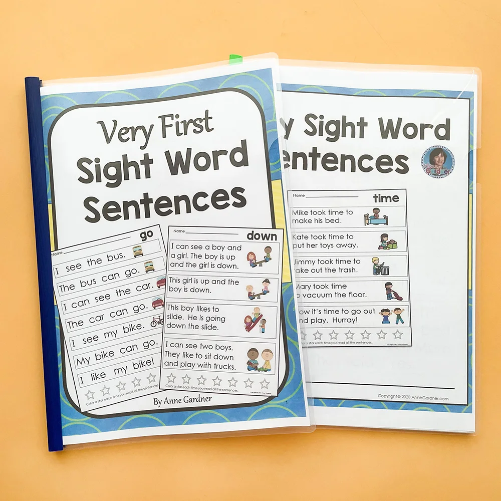 Educational-Toys-Children-Learn-English-Homework-Very-First-Sight-Word ...